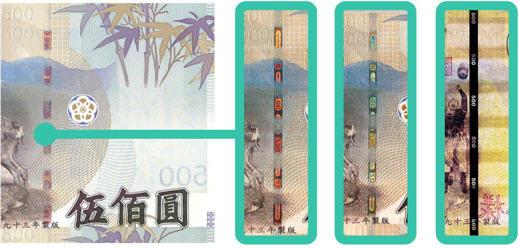Window thread–Security Features–New Taiwan Dollar Notes–Issues in Focus ...